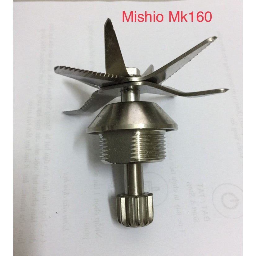 Phụ kiện dao kèm gioăng cao su lắp máy làm sữa hạt Mishio MK160 ...
