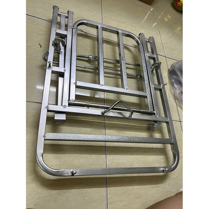 Giá đỡ/ Baga sau inox chuyên chở hàng dòng xe Vision. | Shopee Việt Nam
