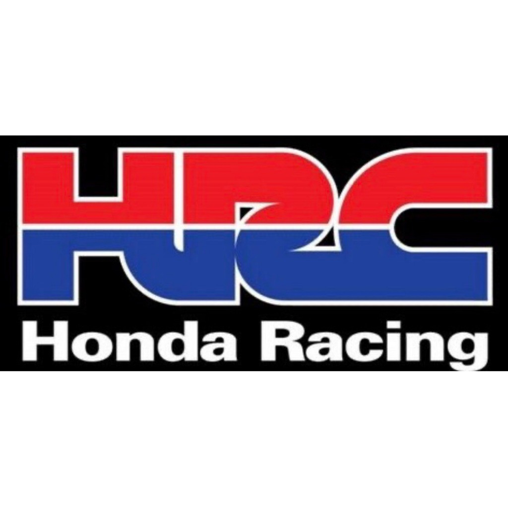 Logo HRC, tem dán xe trang trí không thấm nước Kích thước 8,5x4 cm ...
