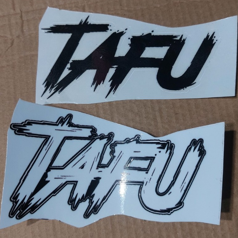 Tem Dán Xe Tem TAFU Size Nhỏ Dán Cho Mọi Loại Xe | Shopee Việt Nam