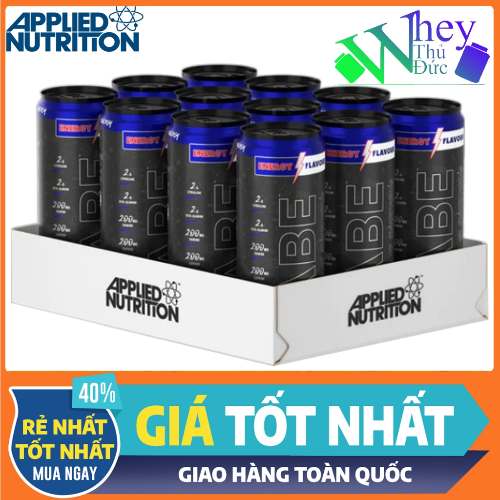 Combo 24 lon ABE Lon Applied Nutrition 330ml vị Energy | Shopee Việt Nam