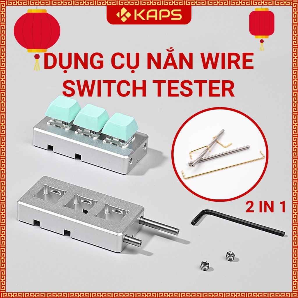 Bộ dụng Cụ Nắn Thẳng Wire Stab, switch tester 2 IN 1, Ống cân bằng Stab ...