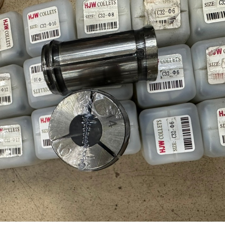 Đầu kẹp Collet trụ C32 cho máy phay , kích thước lỗ từ phi 1-26mm ...