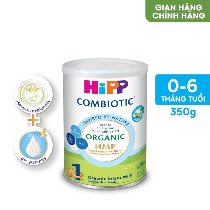 Sữa HiPP Organic Combiotic Số 1 350g- Sữa Bột Công Thức HiPP | Shopee ...
