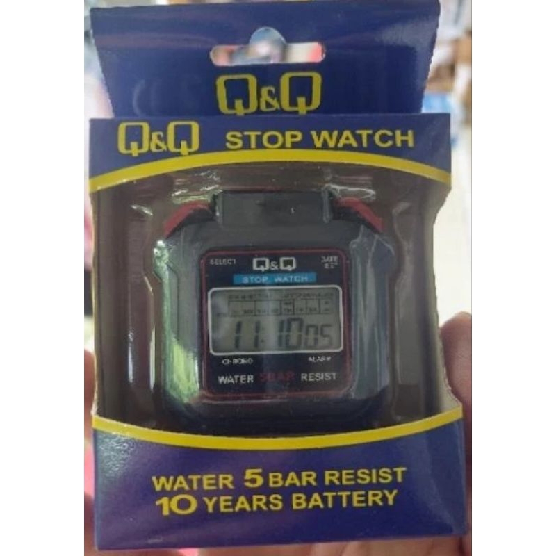 Đồng hồ bấm giây Q&Q Stop Watch HS-43 | Shopee Việt Nam