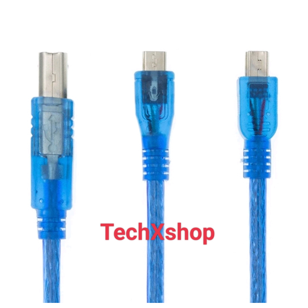 Dây Cáp USB UNO R3 Dài 30Cm/Micro USB/Nano 3.0/USB/ UNO R3/Mega 2560 R3 ...