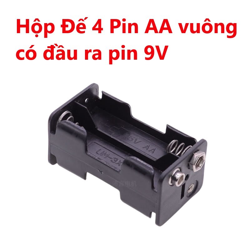Đế Pin AA Không Nắp 1/2/3/4 Pin - Đế Pin Con Thỏ AA (Đầu Ra Nối Tiếp ...