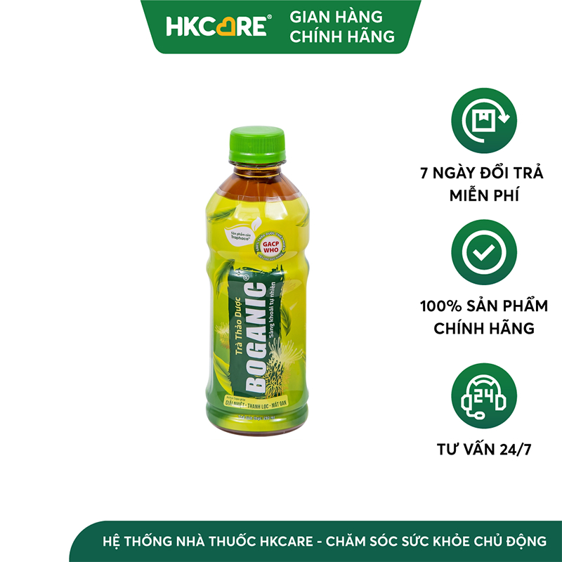 Trà Thảo Dược Boganic Chai 290ml Hàng Chính Hãng Traphaco Giúp Thanh ...
