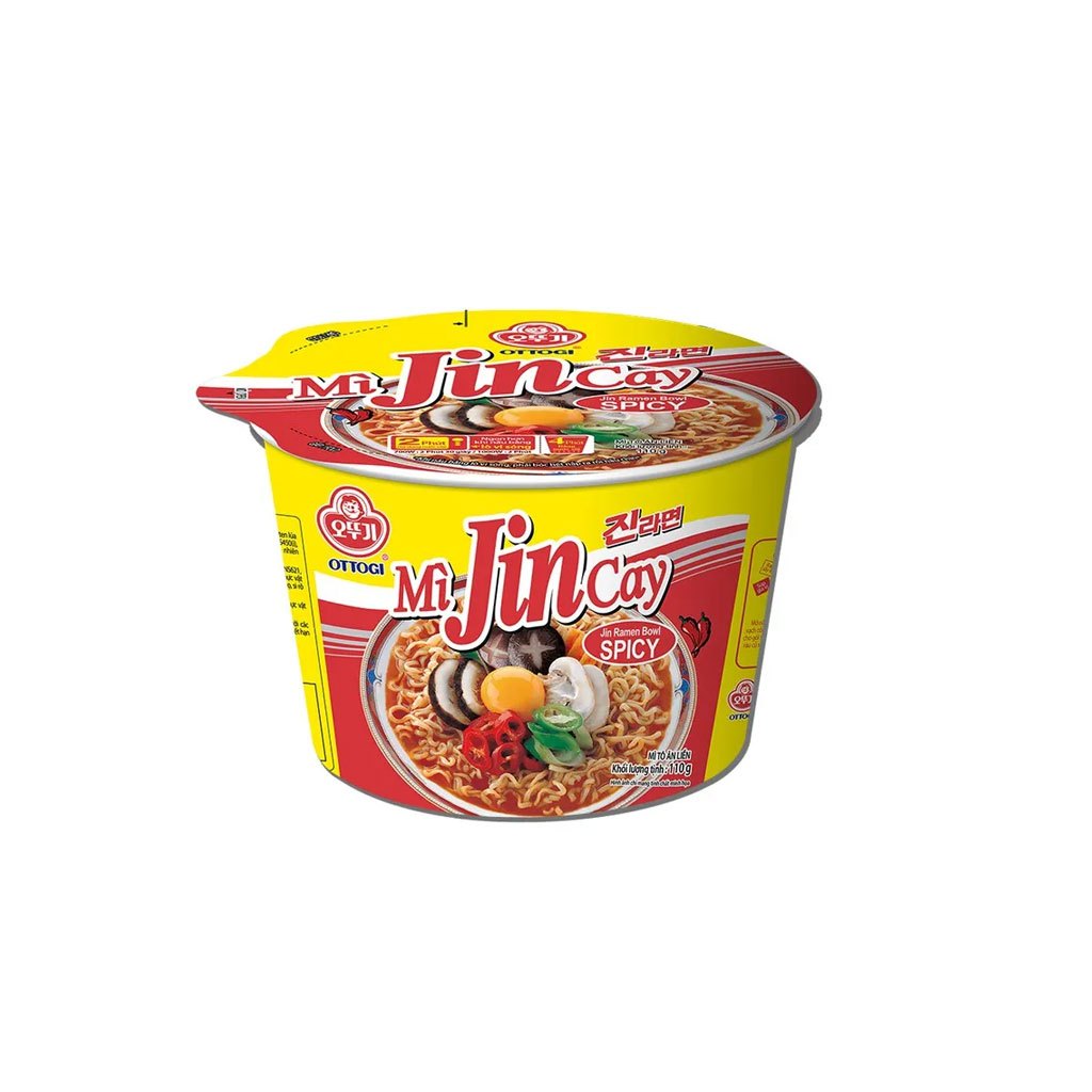 Thùng 12 tô mì Jin cay Ottogi 110g | Shopee Việt Nam