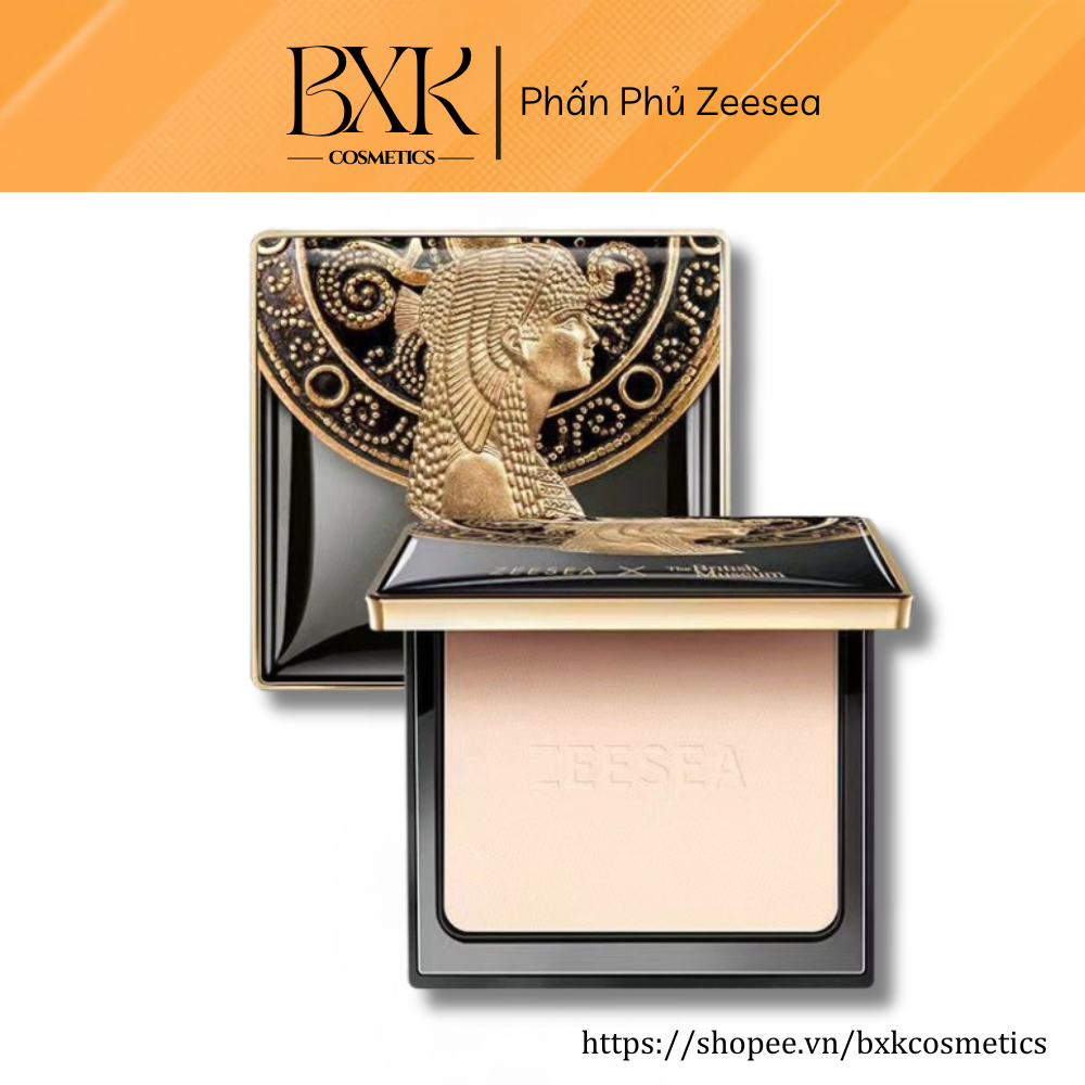 Phấn phủ trang điểm ZEESEA chống thấm nước kiềm dầu phong cách Anh Quốc bảo tàng cổ điển ...