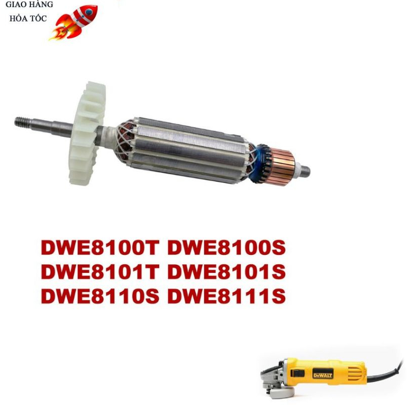 Rotor máy mài Dewalt DWE8100S/T DWE8110S N191434 - Chính hãng | Shopee Việt Nam