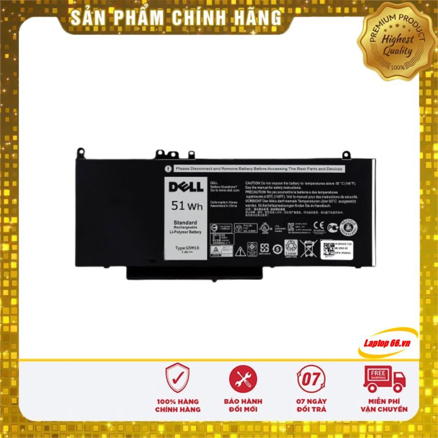 Pin Laptop Dell Latitude E5450 E5550 Type G5M10 (pin thay cell ...
