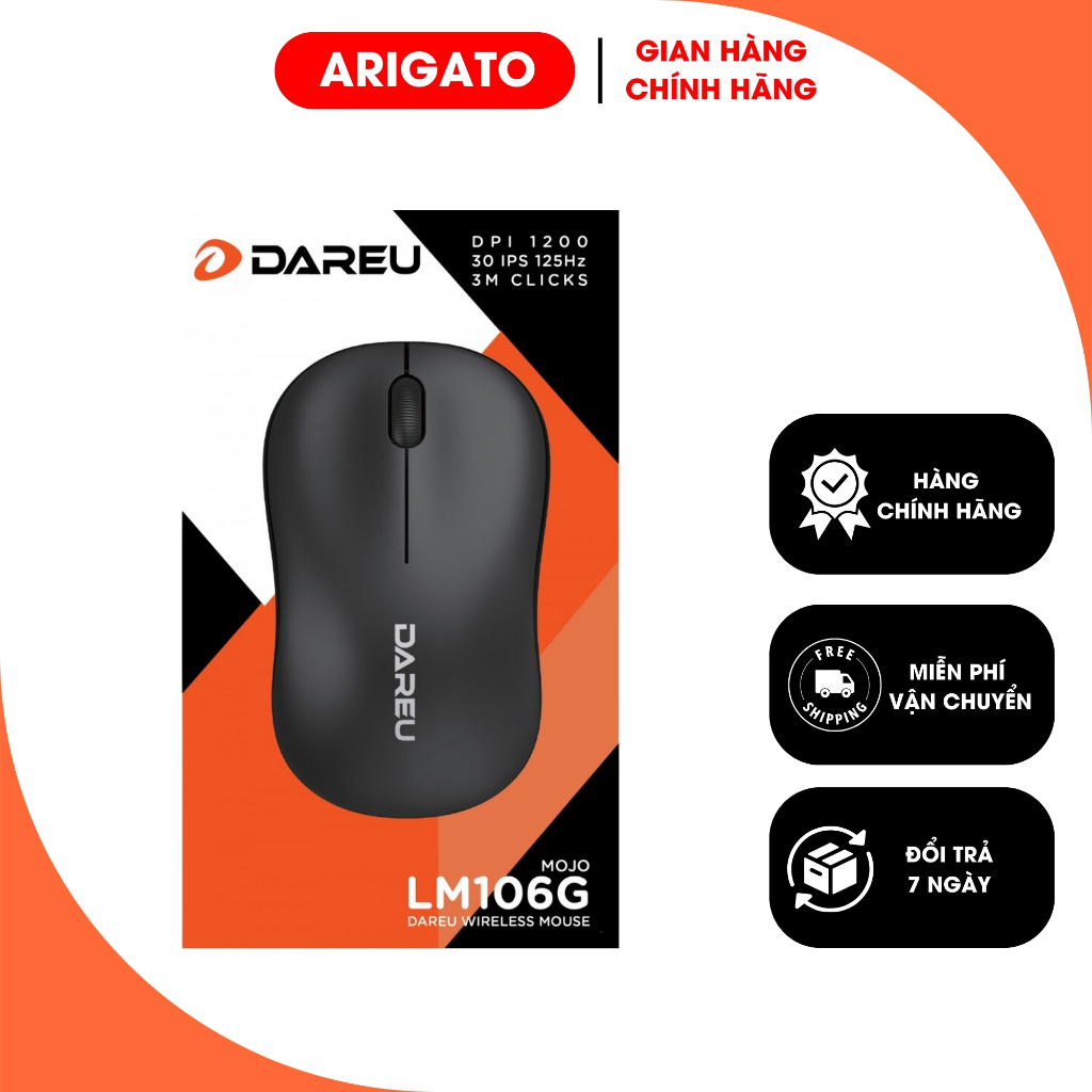 [Hàng Chính Hãng] Chuột Vi tính Không Dây Fuhlen A09B / M70 / DAREU ...