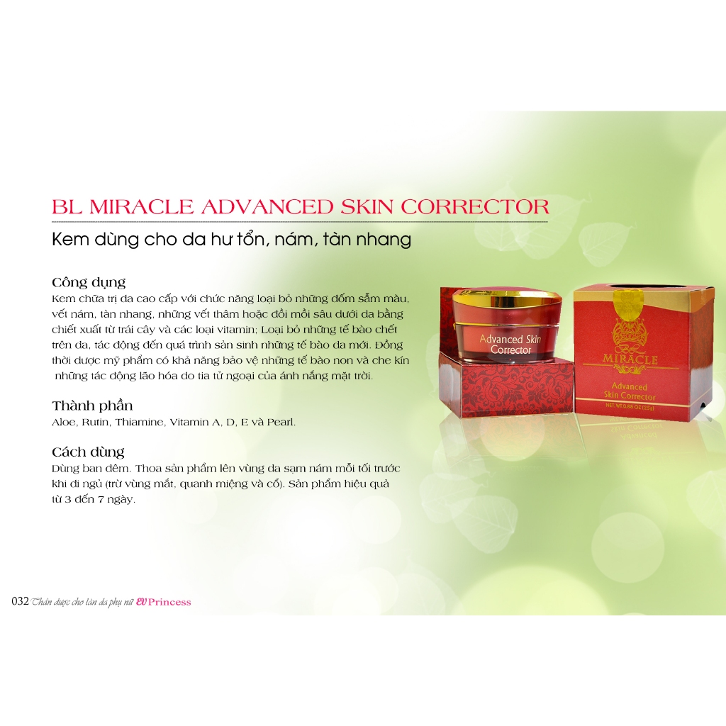 BL MIRACLE ADVANCED SKIN CORRECTOR ( 25g ) | Shopee Việt Nam