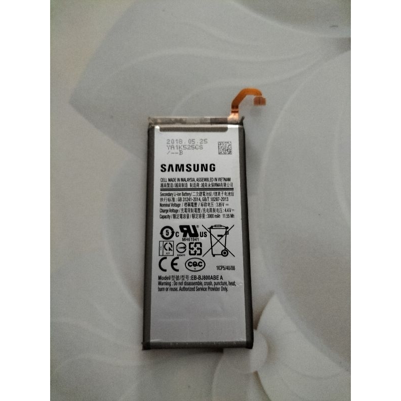 pin samsung j600 j6 2018 zin bóc máy dùng chung cho Samsung a600 ...