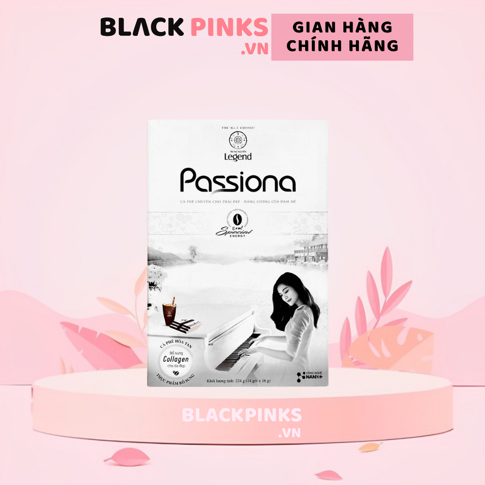 Cà phê sữa Trung Nguyên Passiona 224g (14 gói x 16g) | Shopee Việt Nam
