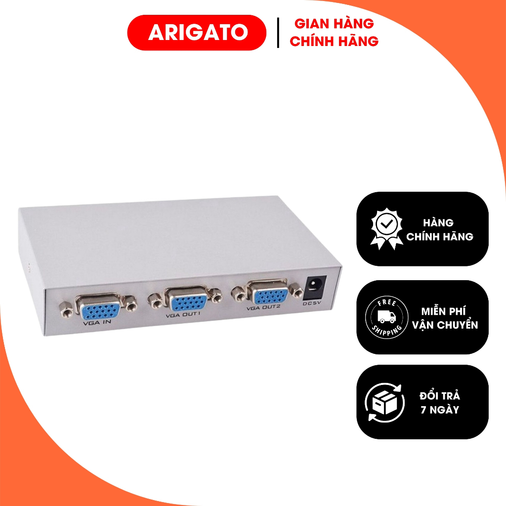 Bộ Chia VGA 1 Ra 2 1 Ra 4 Chia 1 CPU Ra Nhiều Màn Hình Bộ Gộp VGA 4 vào ...
