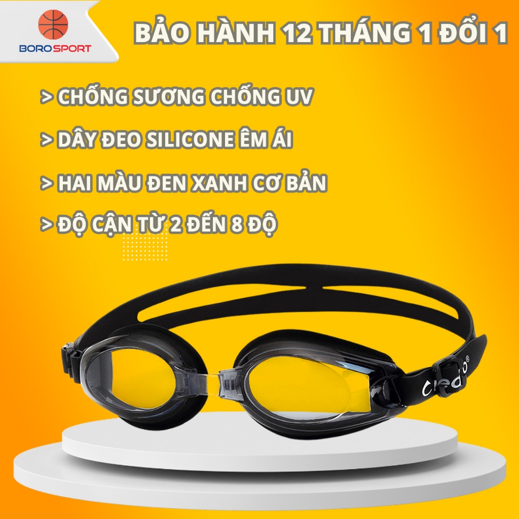 Kính Bơi Cận Từ 2 Đến 8 Độ Kính Bơi Người Cận Dây Đeo Êm Ái Đệm Mũi Dẻo ...