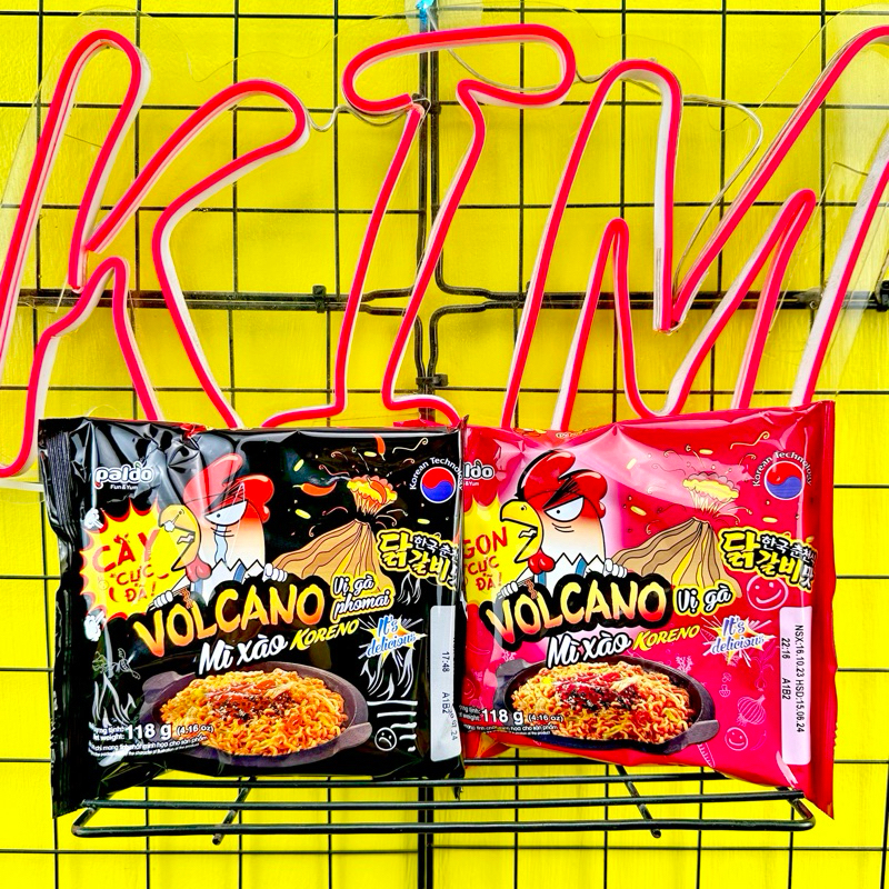 Mì xào Koreno Volcano Paldo | Shopee Việt Nam