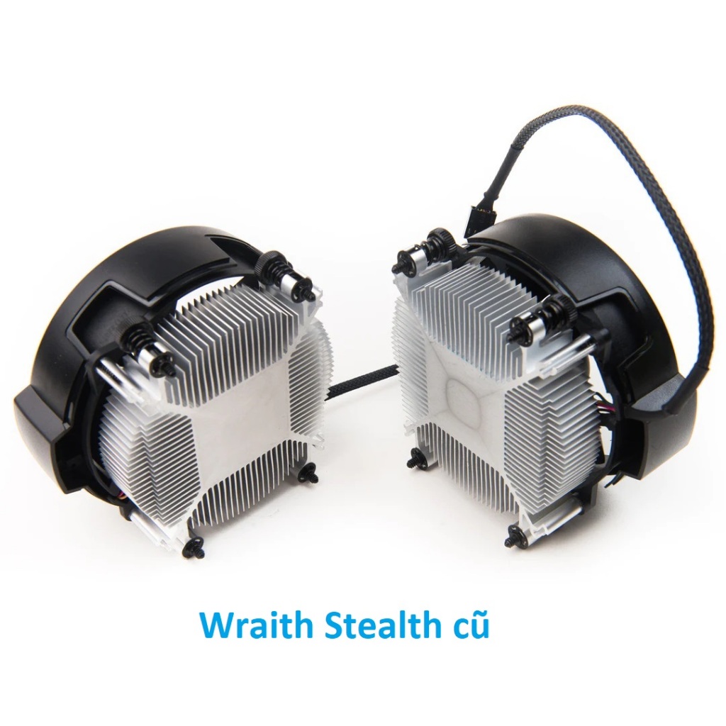 Quạt tản nhiệt AMD Wraith Stealth, Wraith Spire, AMD Athlon CPU Cooler ...