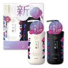 Dầu gội-xả ICHIKAMI túi set 2 x 480ml - Trắng đen: suôn mượt, hàng nội địa Nhật Bản -M52 ...