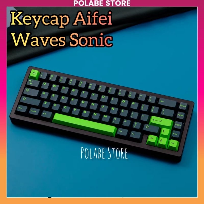 Keycap Aifei Wave Pyga Cherry Profile bàn phím cơ Polabe Store Keycap ...