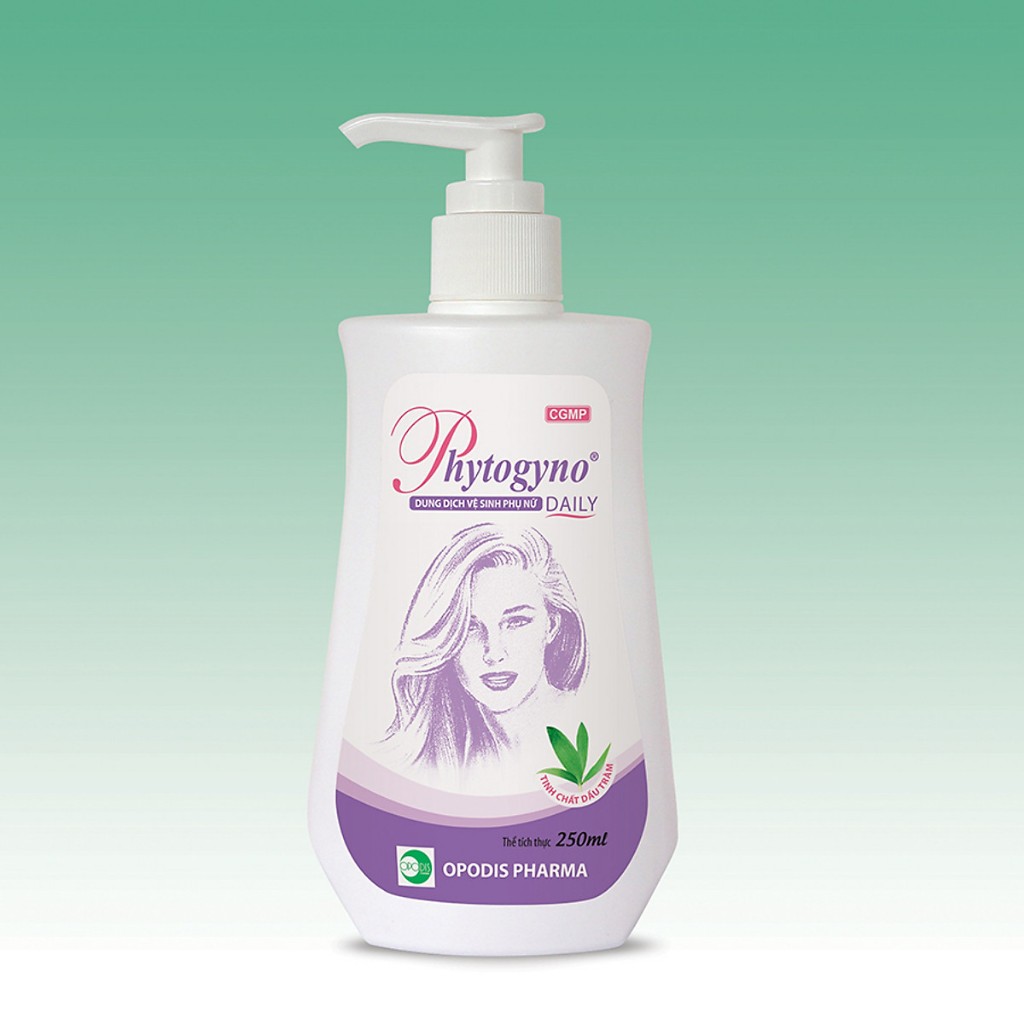 Dung dịch vệ sinh phụ nữ Phytogyno Daily có vòi (tím) (C/250ml) (Hộp ...