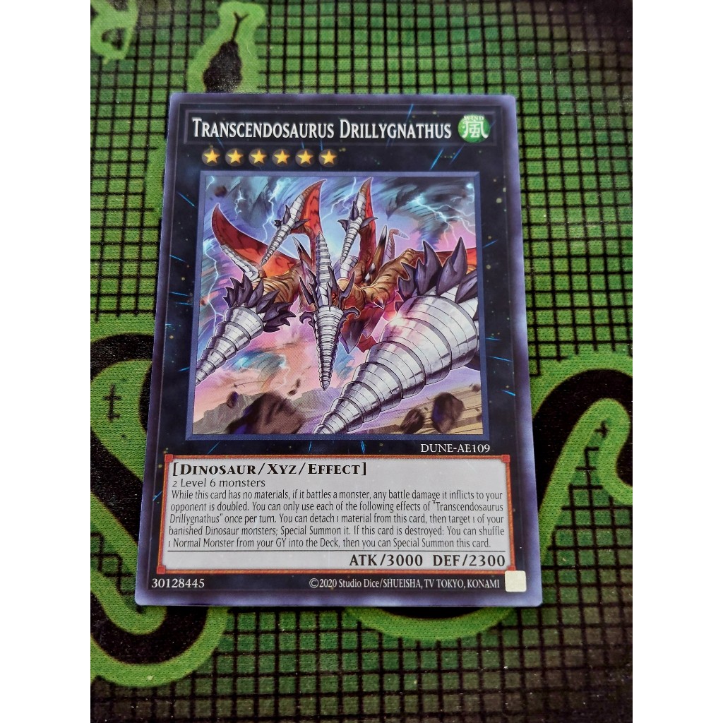 [ Đỗ Lạc Shop ] Thẻ Bài Yugioh Monster Transcendosaurus Drillygnathus (N) DUNE-AE109 | Shopee ...