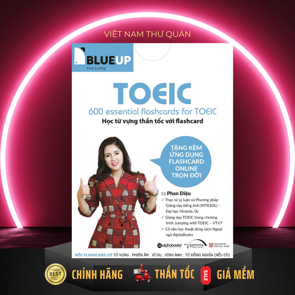 Sách - Blueup Toeic - Học 600 Từ Vựng Thần Tốc Với Flashcard ...