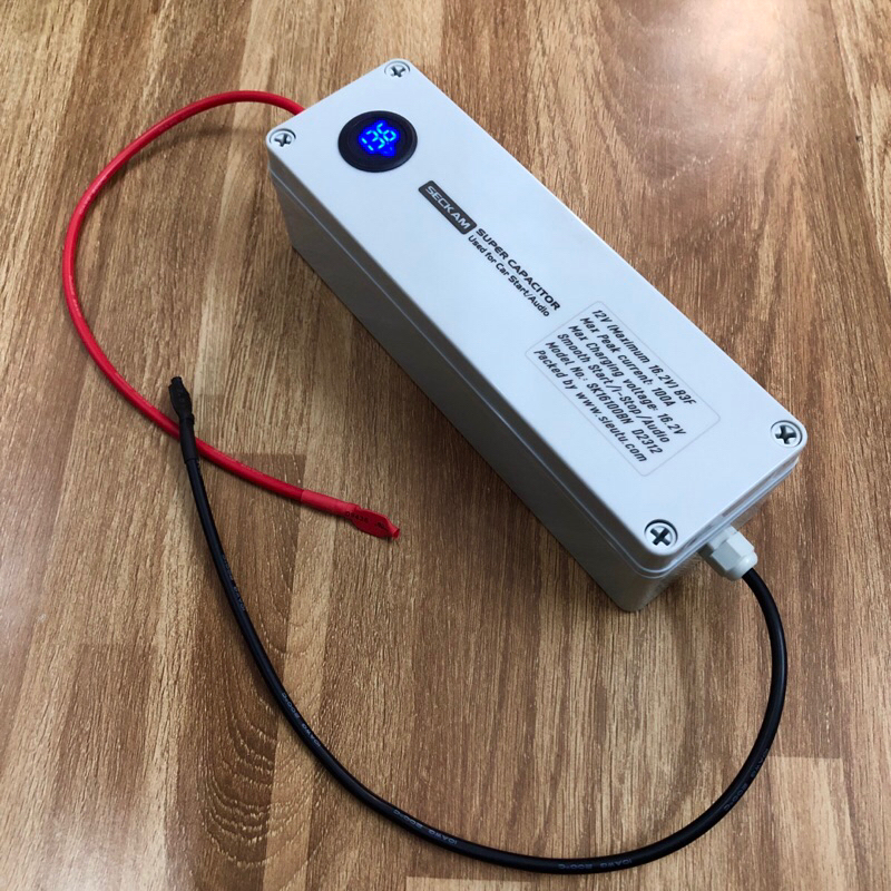 Siêu tụ điện 12V 83F peak 100A xe hơi - Super Capacitor for Car start ...