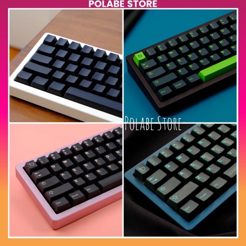 Keycap Aifei Tiffany Cyan Wave BoB Marble Cherry profile ABS 2 shot bàn ...