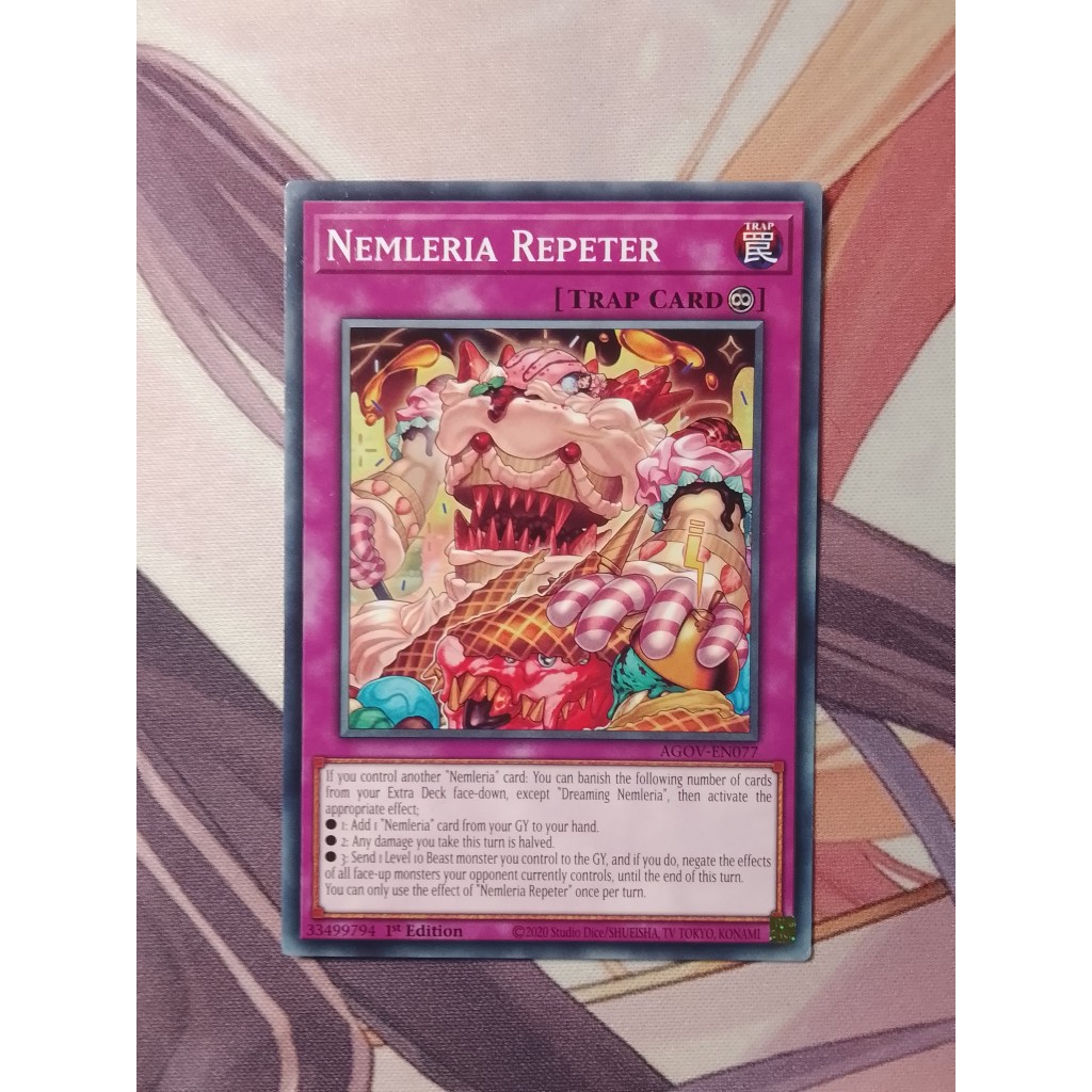 Thẻ Bài Yugioh: Nemleria Repeter AGOV-EN077 | Shopee Việt Nam