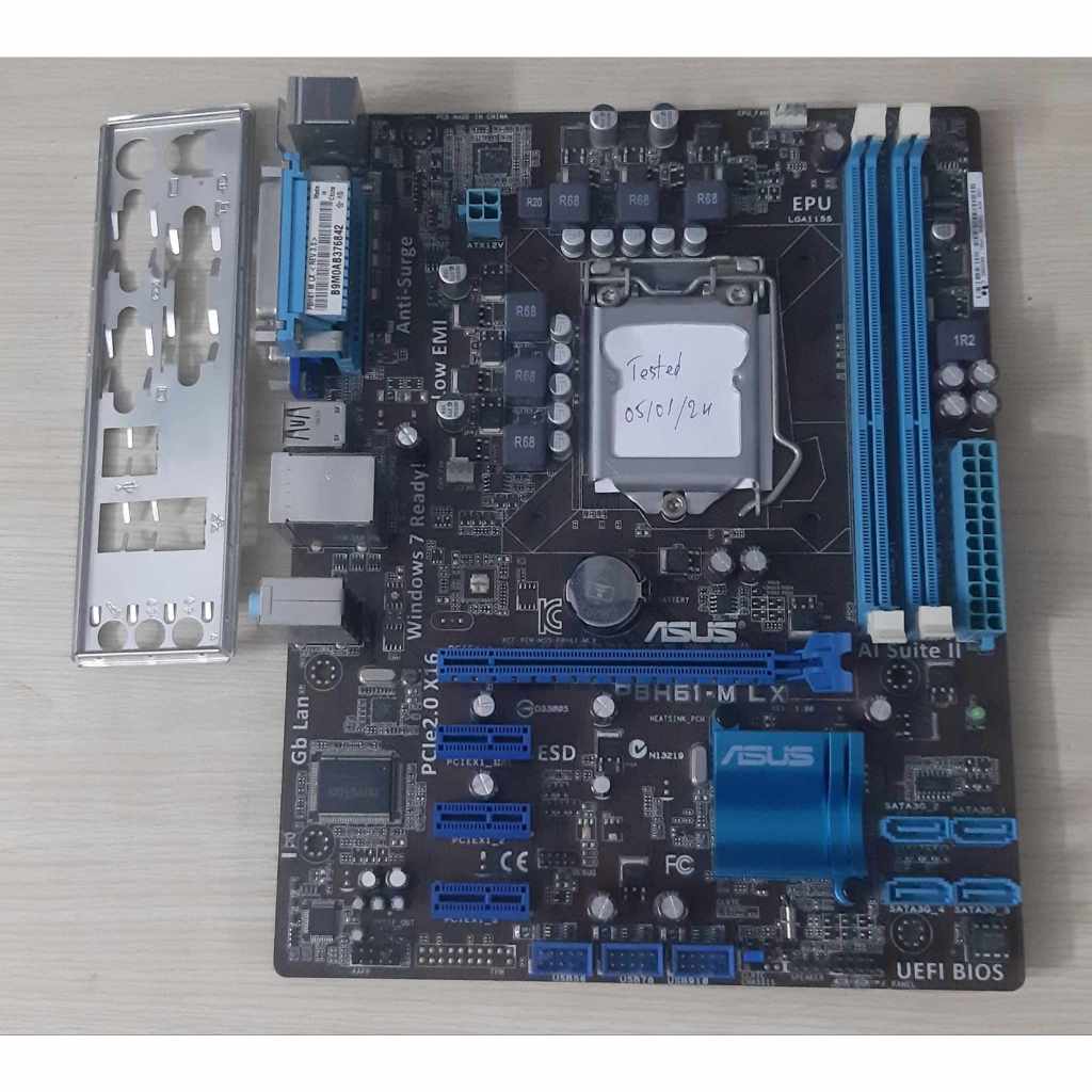 Mainboard bo mạch chủ máy tính H61 B75 H77 dùng tốt | Shopee Việt Nam