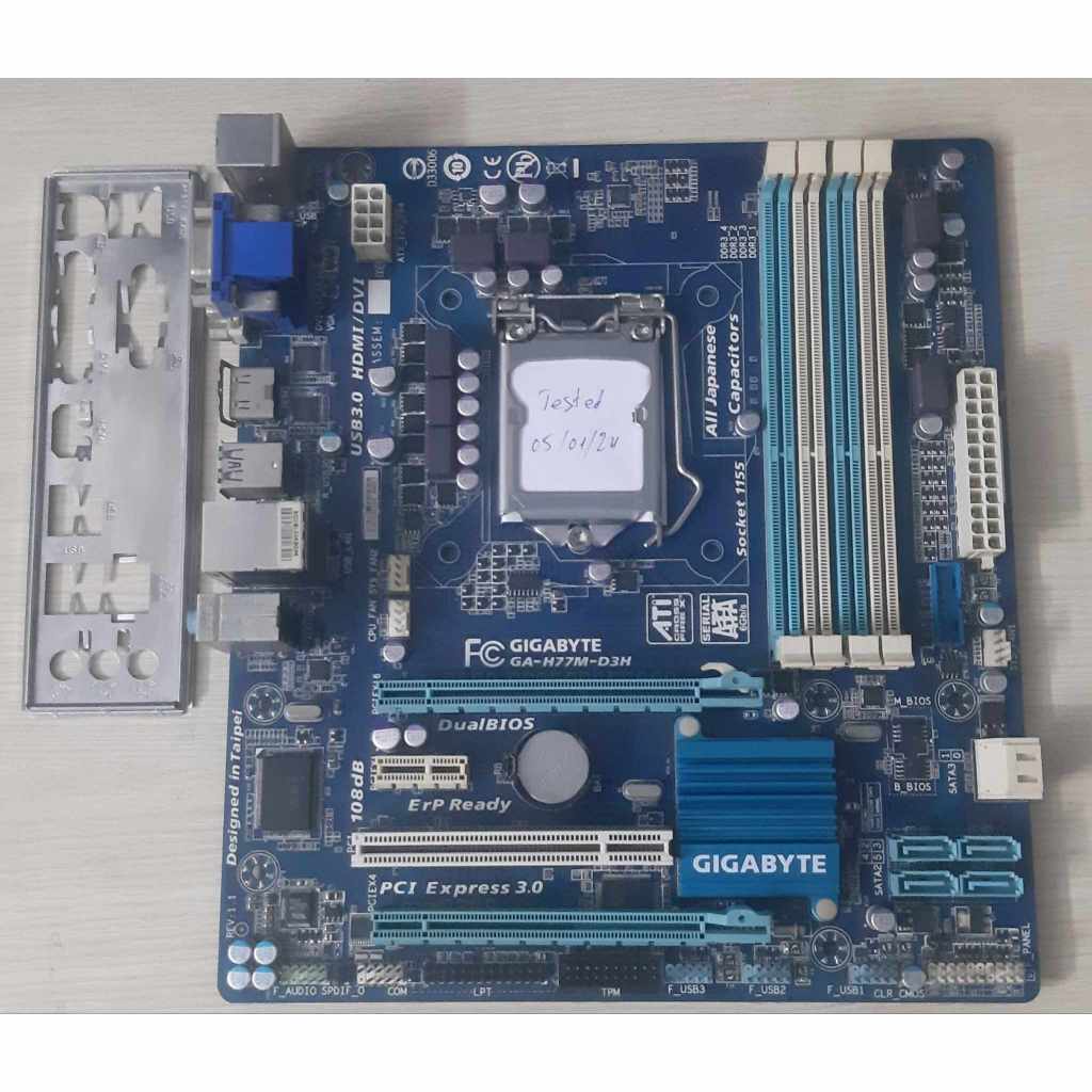 Mainboard bo mạch chủ máy tính H61 B75 H77 dùng tốt | Shopee Việt Nam