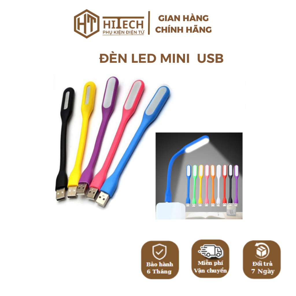 Đèn Led Uốn Dẻo Cắm Cổng USB Siêu Sáng, Để Bàn Học, Chỗ Làm Việc - HiTech | Shopee Việt Nam