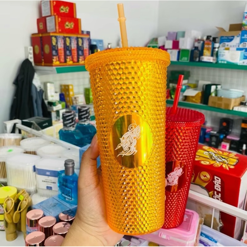 Ly Cafe Phố Gold Kim Cương Đen 2 lớp 700ml | Shopee Việt Nam