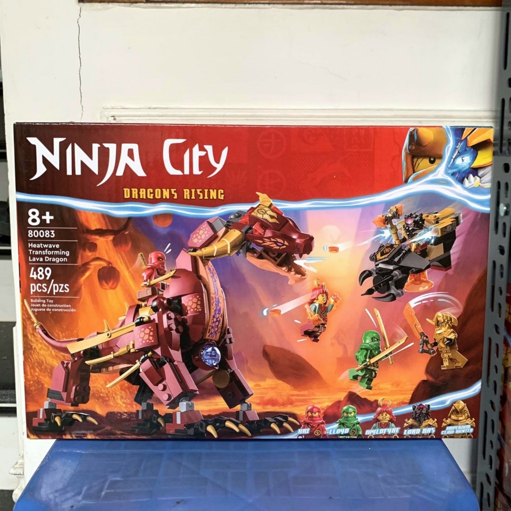 [New set] Đồ chơi lắp ráp Ninjago SS17 Dragon Rising Rồng lửa nham ...
