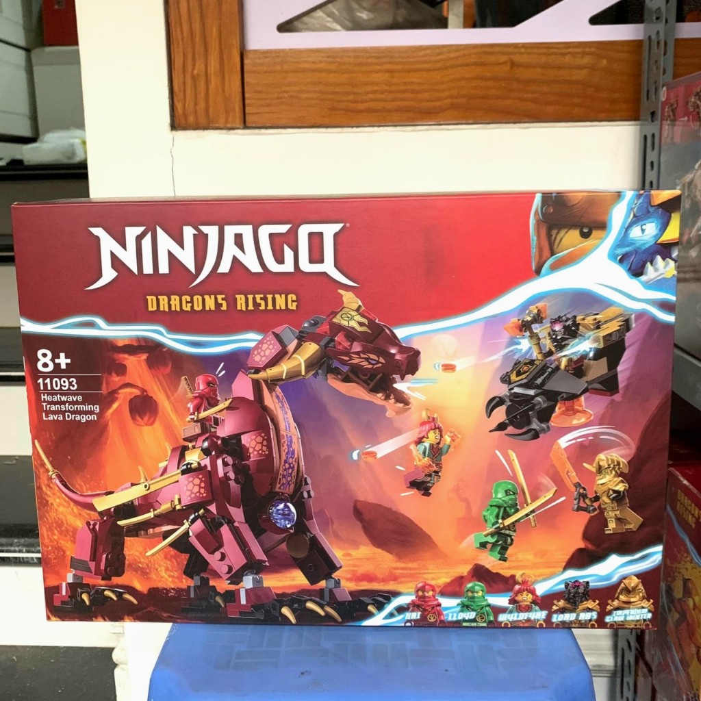[New set] Đồ chơi lắp ráp Ninjago SS17 Dragon Rising Rồng lửa nham ...
