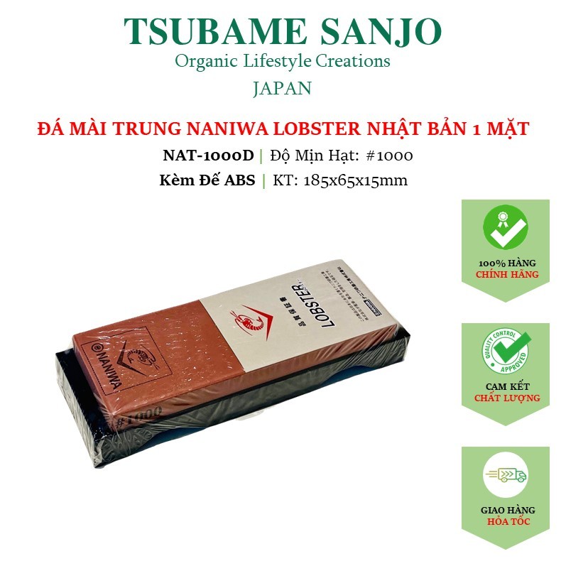 Đá Mài Naniwa NAT: #1000D Nhật Bản (Kèm Đế Nhựa ABS) | Cỡ Vừa ...