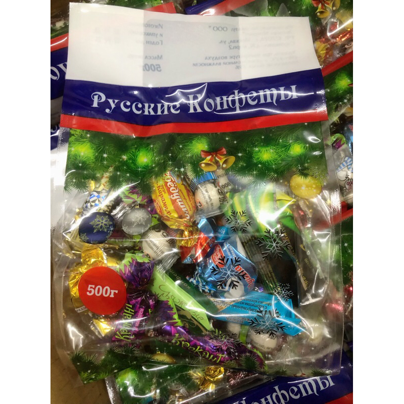 Kẹo socola mix 8 vị cao cấp Nga 500gr ( date xa t7.2024 ) | Shopee Việt Nam