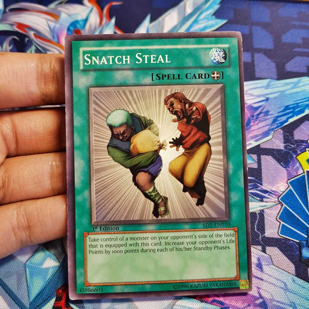 Thẻ bài Yugioh chính hãng | Snatch steal TCG | Shopee Việt Nam