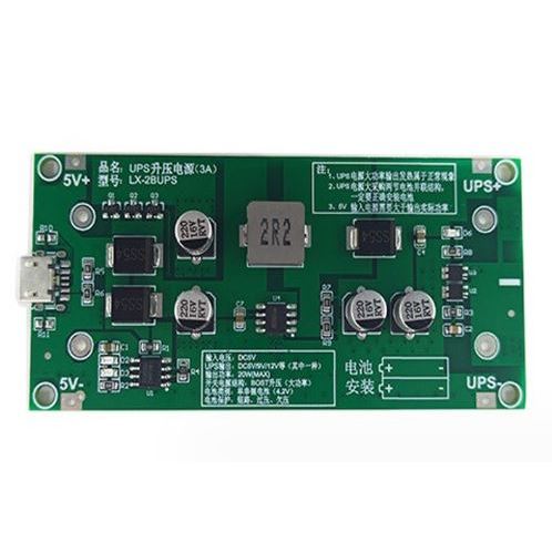 Mạch UPS 15W sạc xả liên tục cho pin lithium 18650 5v 9v 12v 3a nguồn ...