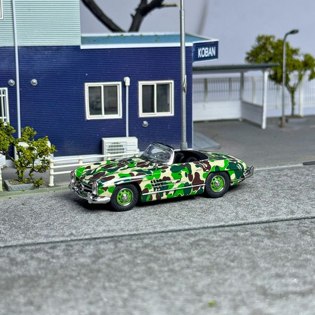 MÔ HÌNH 1:64 ZFC - Mercedes-Benz 300SL Roaster (W198) Soft Top ...