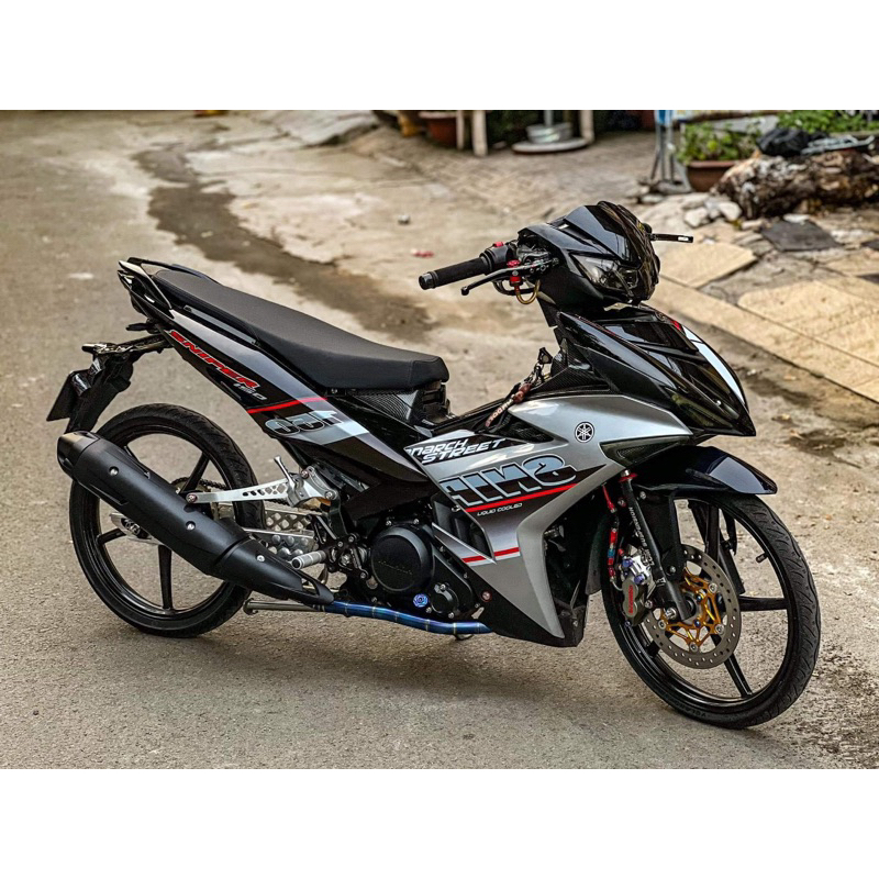 tem xe sniper 150 đen bạc dán xe exciter | Shopee Việt Nam
