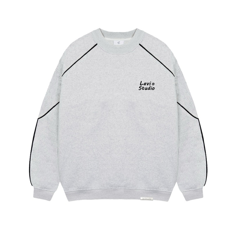 Áo Sweater Local Brand Lavi Studio Oversize Nam Nữ form rộng/ Faith Nỉ ...