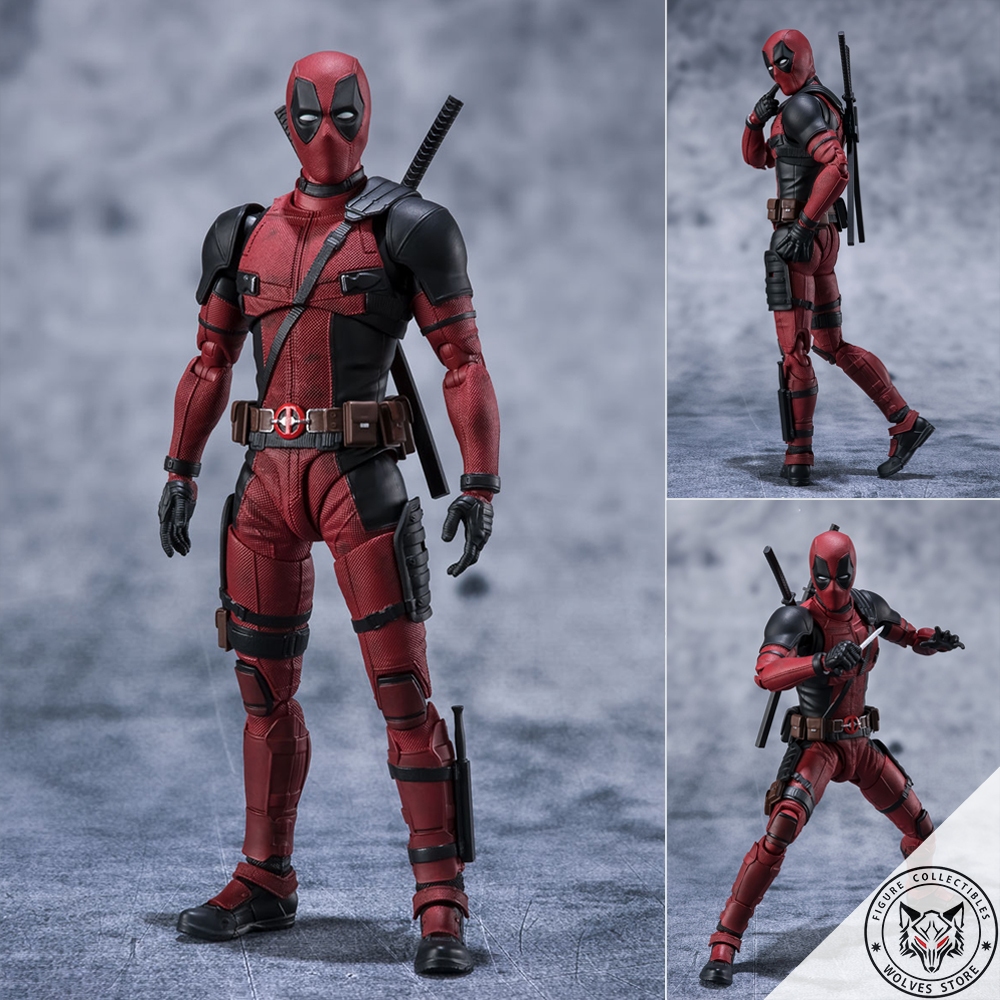[Hàng có sẵn] Mô hình chính hãng SHF Marvel: SHF Deadpool | Shopee Việt Nam