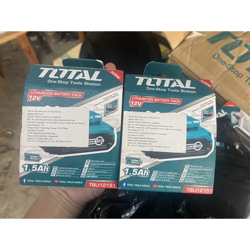 Pin Lithium 12V-1.5Ah Total TBLI12151 | Shopee Việt Nam