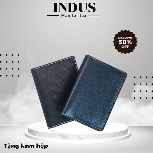 Ví Mini nhỏ gọn Cầm Tay Nam Nữ Da Bò Thật Công Sở - Đựng Thẻ Tiện Dụng ...