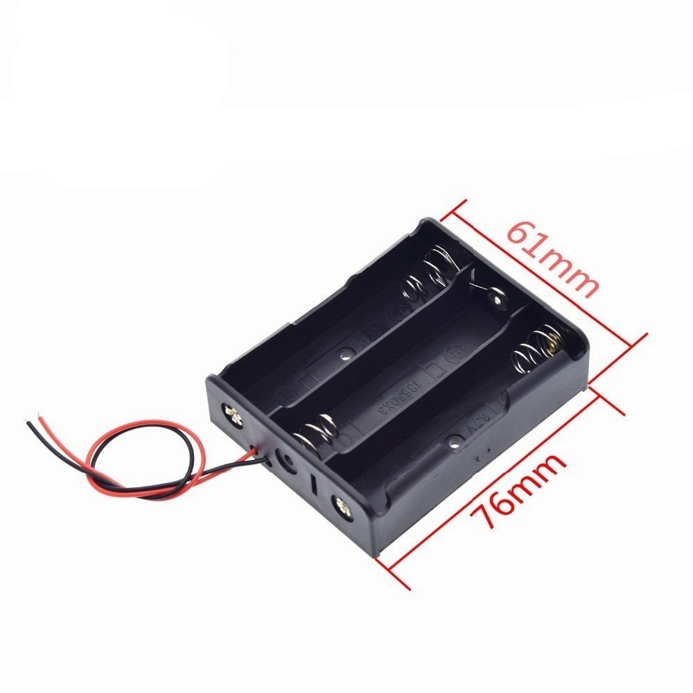 Hộp Đế Pin 18650 Có 2 Dây Đầu Ra 1 / 2 / 3 / 4 Pin Nối Tiếp | Shopee ...
