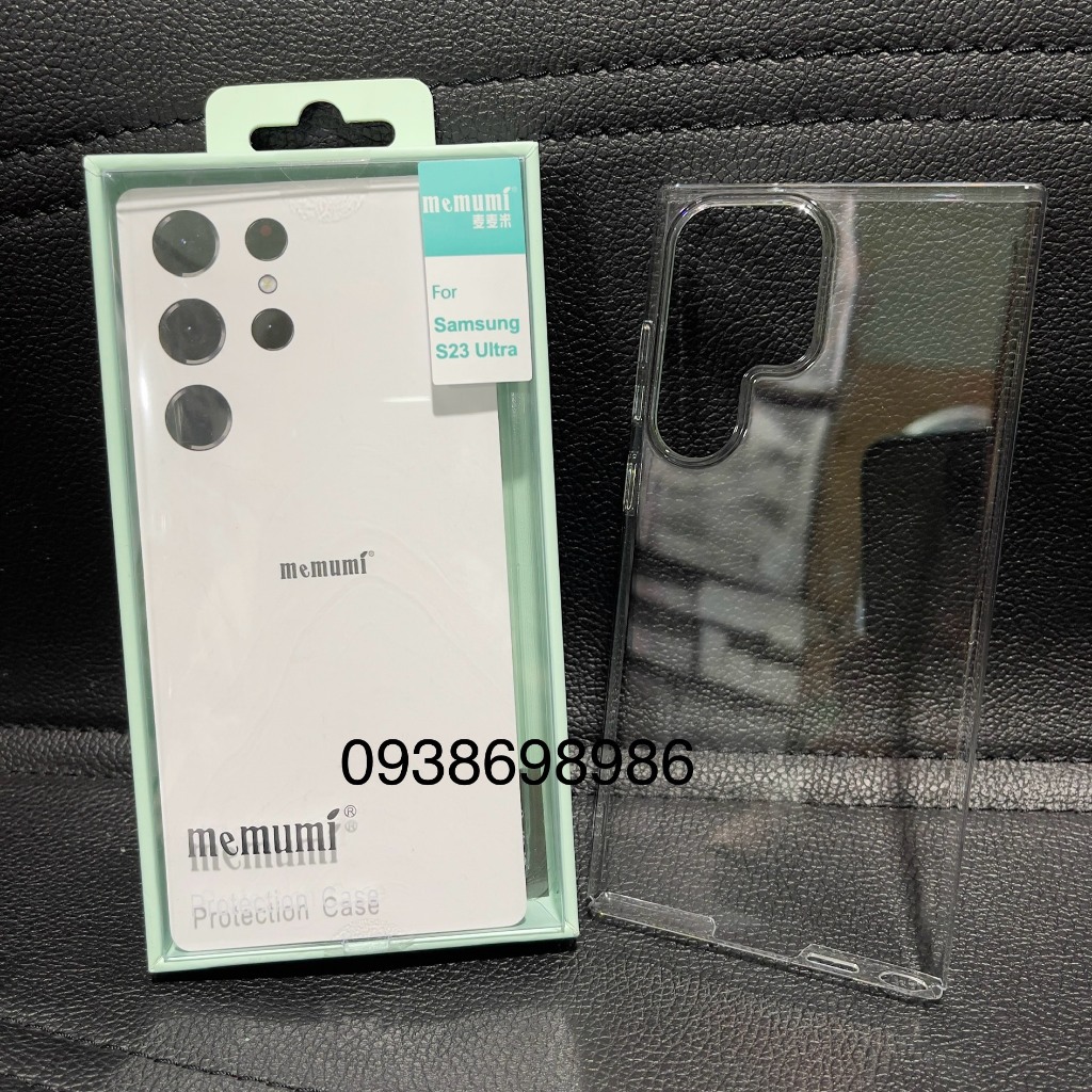 ( S24 )Ốp lưng Memumi cứng trong suốt Samsung S23 / S22 / S21 / Plus ...